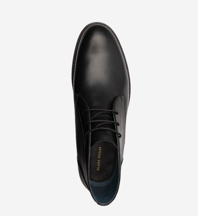 Alder Men's Chukka Boots in Black | Blake McKay Boots For Men